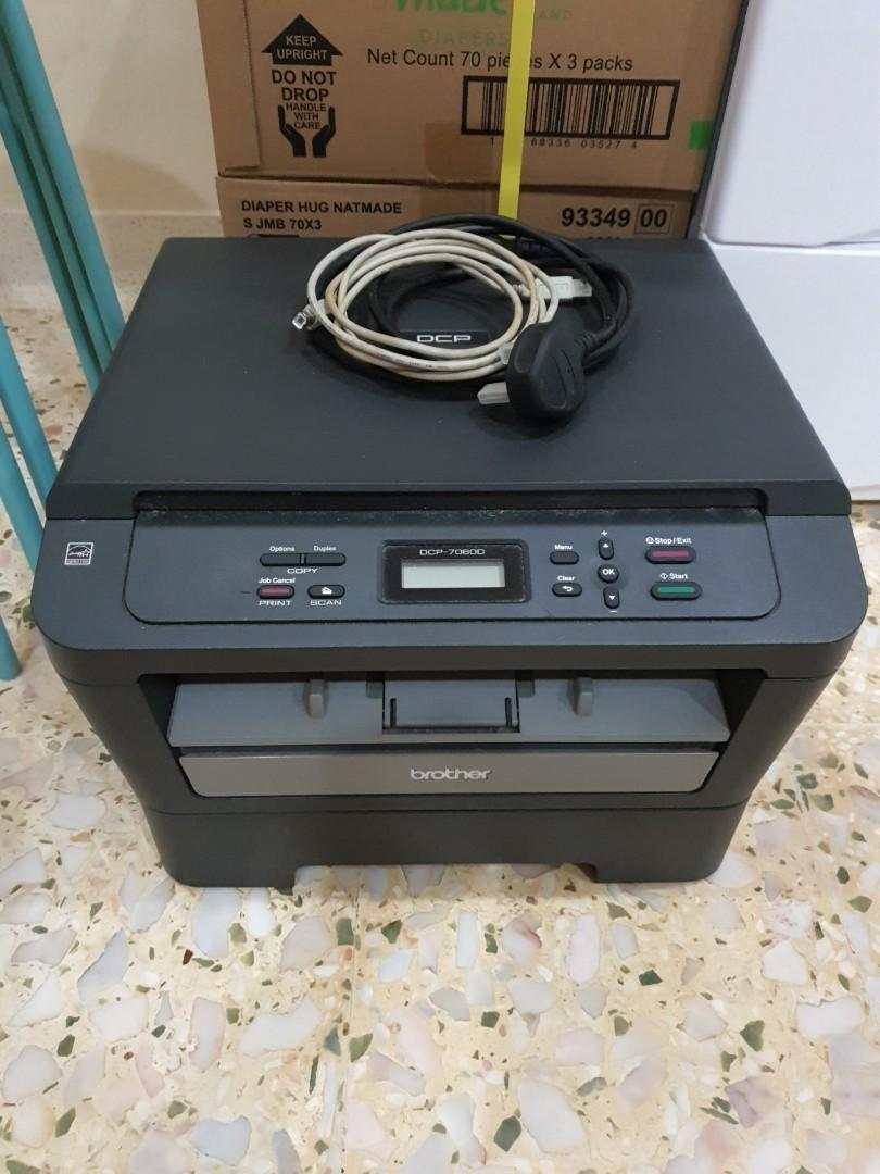 Brother laser printer DCP-7060D, Computers & Tech, Printers, Scanners ...