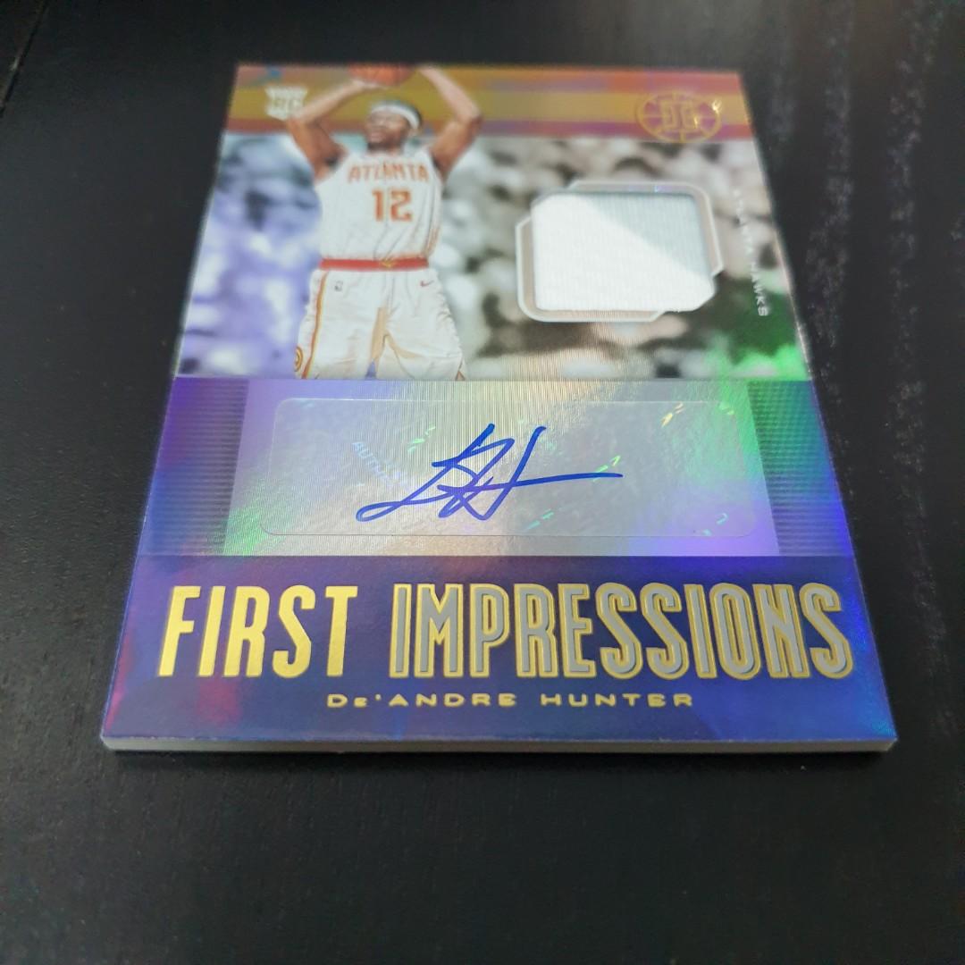 DeAndre Hunter Panini Illusions 2019-20 RPA First Impressions NBA Cards ...