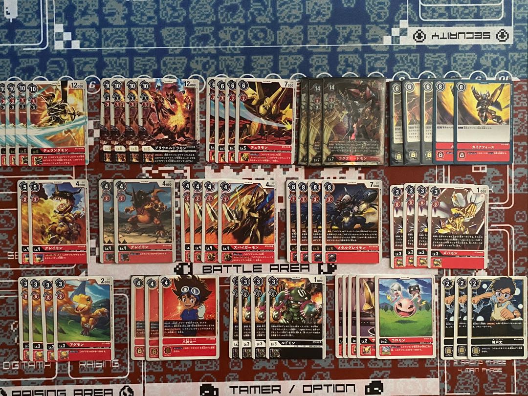 Digimon | RagnaLordmon Deck, Hobbies & Toys, Toys & Games on Carousell