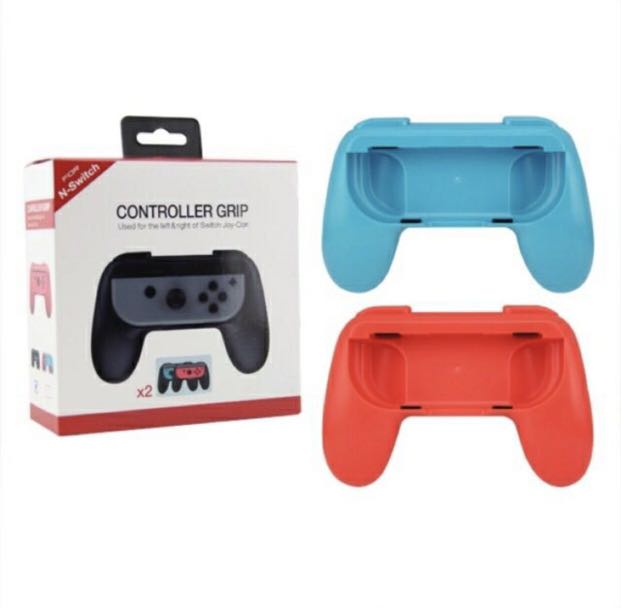 For Nintendo Switch Dobe Controller Girp (2 pc red and blue), Video ...