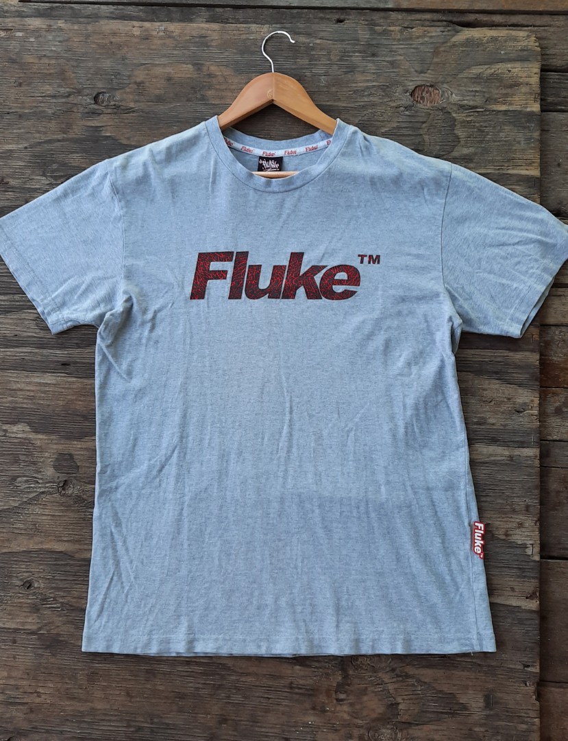 FLUKE TEE, Men's Fashion, Tops & Sets, Tshirts & Polo Shirts on Carousell