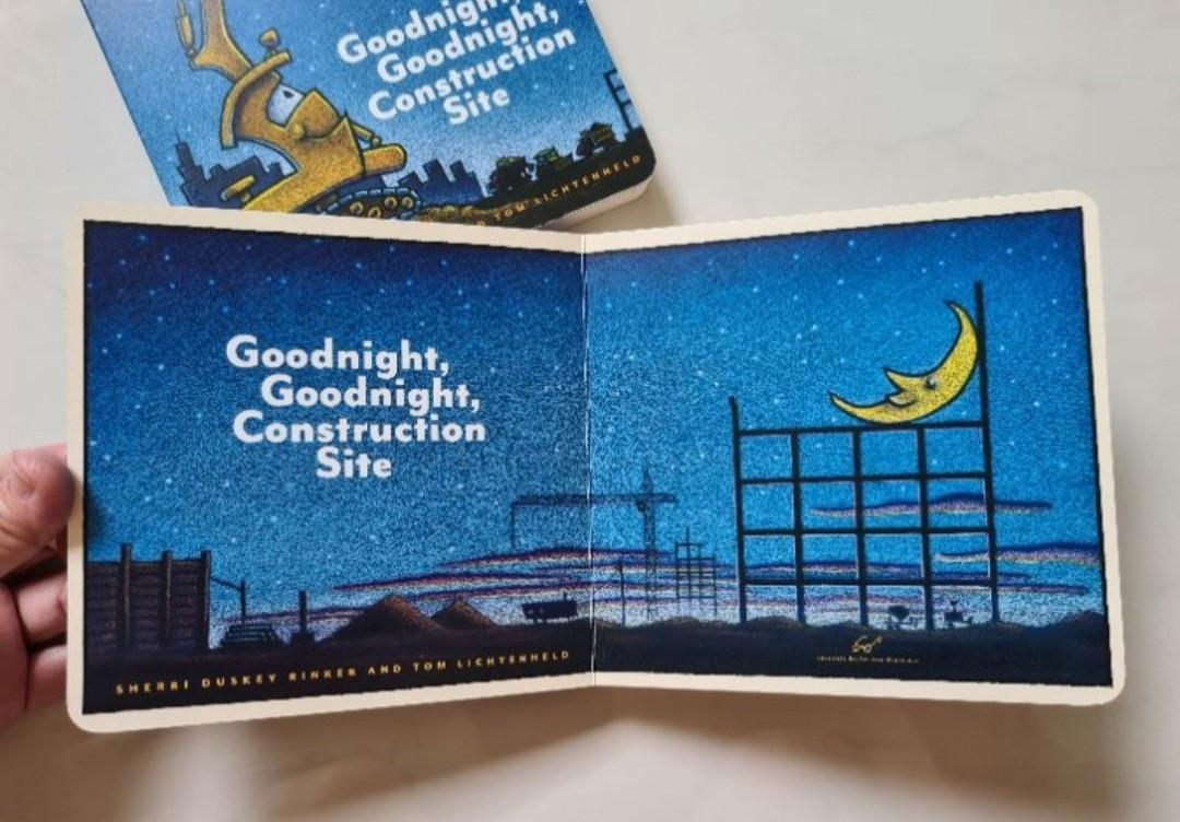 Goodnight, Goodnight Construction Site (Board Book), Books & Stationery ...