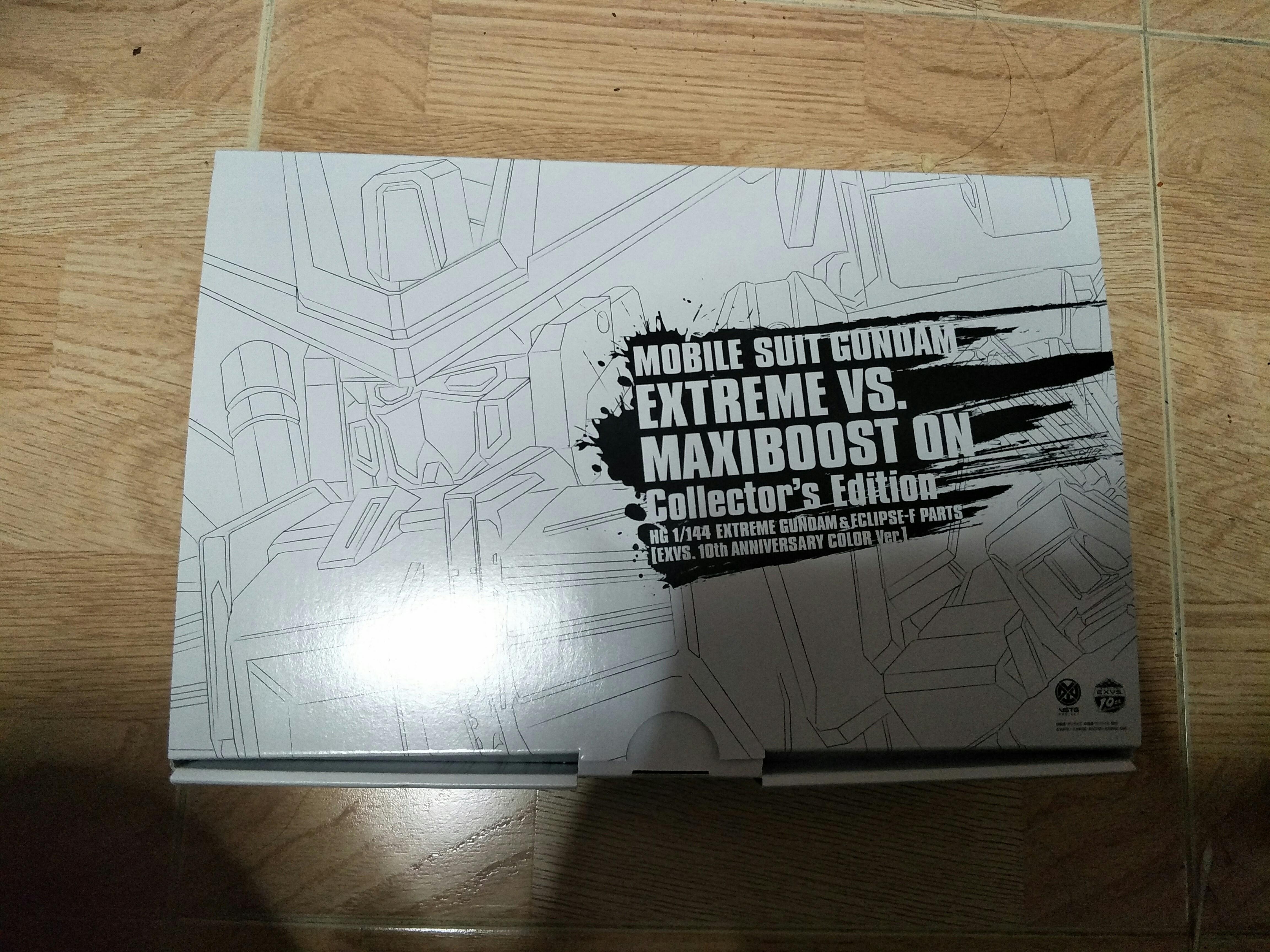 HG Extreme Gundam & Eclipse-F Parts EXVS 10th Anniversary Color ver ...