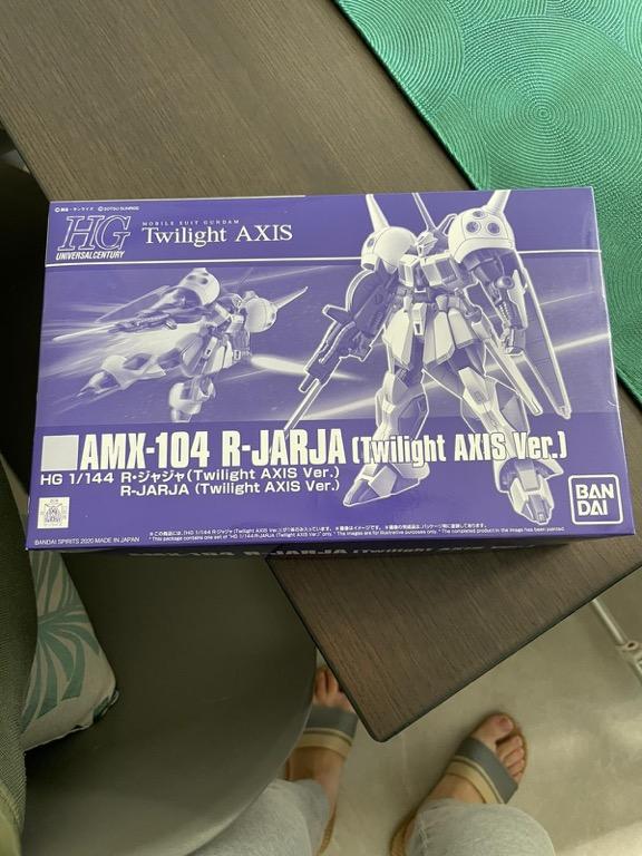 HGUC R.賈賈 R-JARJA(Twilight Axis Ver), 興趣及遊戲, 玩具 & 遊戲類 - Carousell