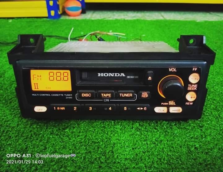 Honda access radio cassette player, Auto Accessories on Carousell