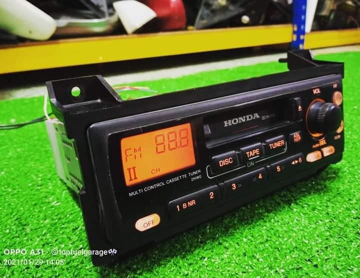 Honda access radio cassette player, Auto Accessories on Carousell