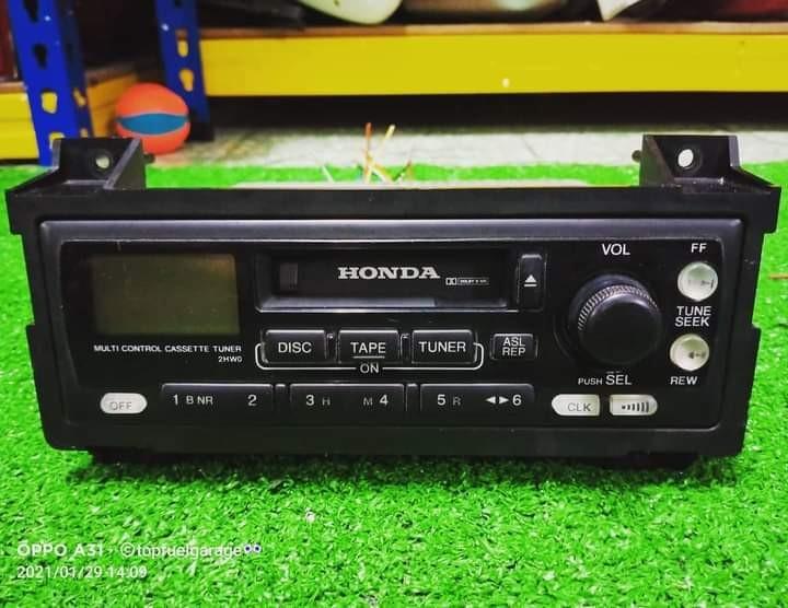 Honda access radio cassette player, Auto Accessories on Carousell