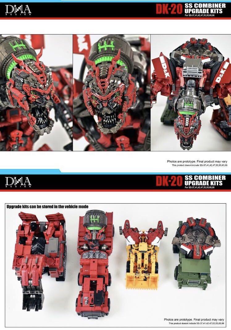 [In Stock] Transformers DNA Design - DK-20 DK20 - Upgrade Kit for ...
