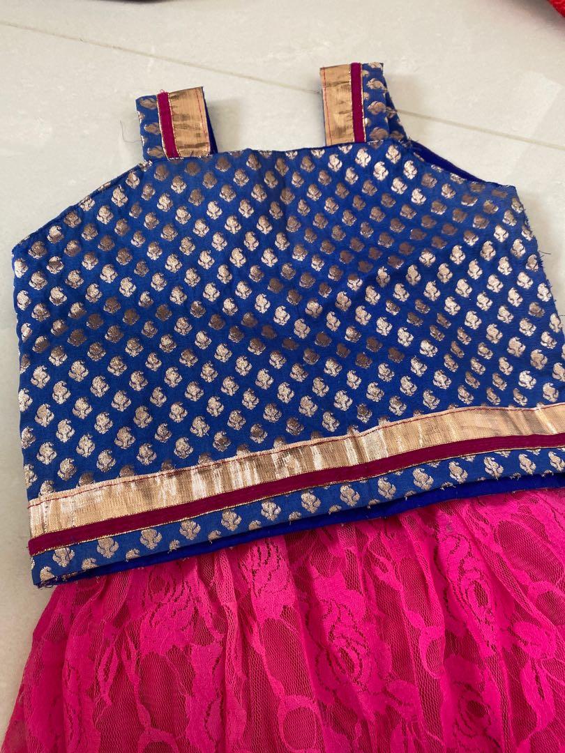Indian Costume Deepavali, Babies & Kids, Babies & Kids Fashion on Carousell