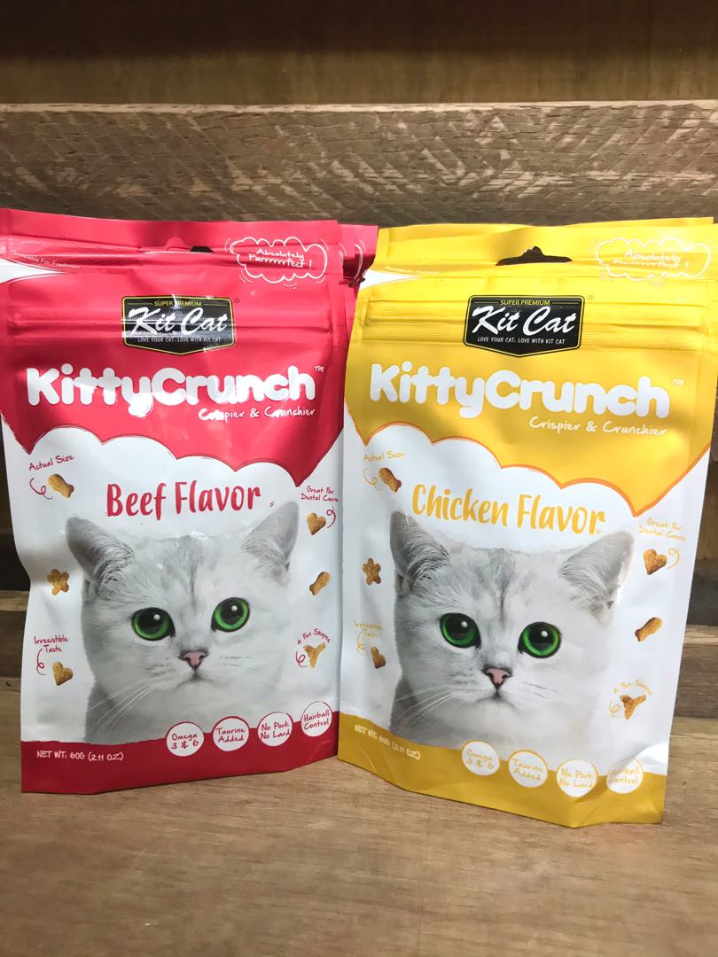 Kit Cat Kitcat Dry Cat Treat Kitty Crunch, Pet Supplies, Pet Food on ...