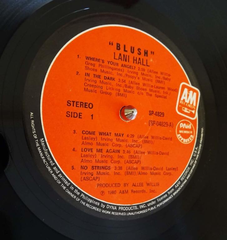 Lani Hall - Blush Vinyl Record (100% Original Press), Hobbies & Toys ...