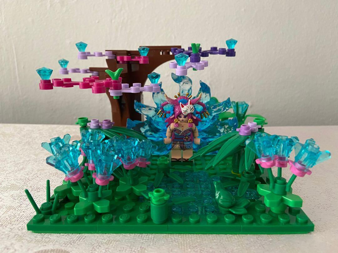 LEGO MOC Custom - Nine Tails Fox in a forest, Hobbies & Toys, Toys ...