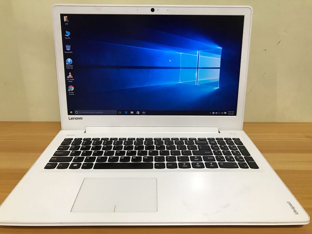 lenovo ideapad 80UW/ core i5-7th generation/ 8gb ram/ 128gb ssd/ 2gb ...