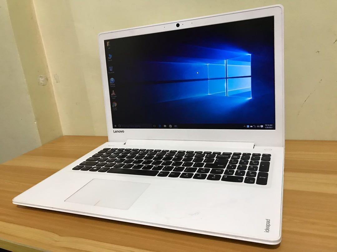 lenovo ideapad 80UW/ core i5-7th generation/ 8gb ram/ 128gb ssd/ 2gb ...