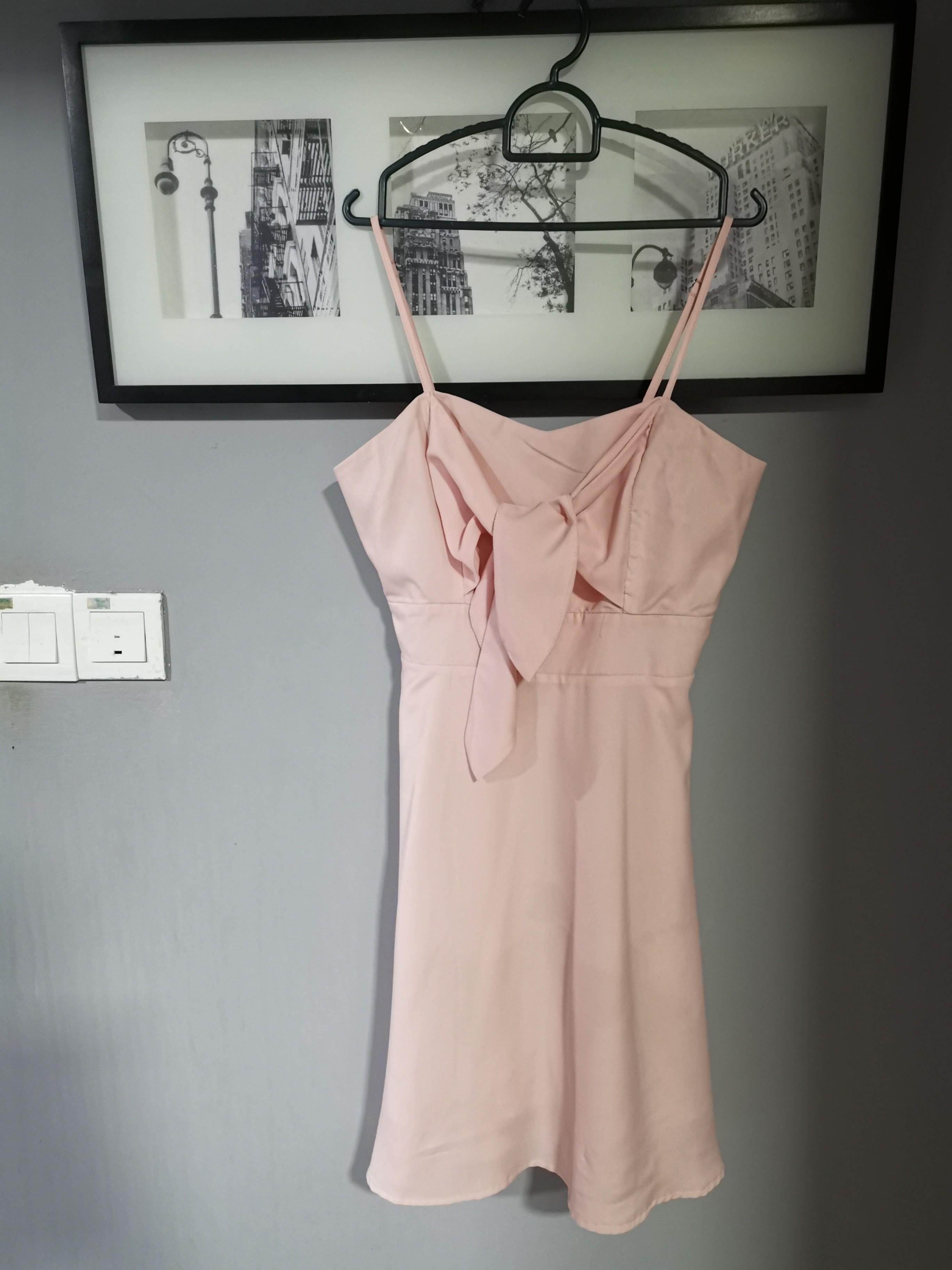 Light Pink dress for CNY!, Women's Fashion, Dresses & Sets, Dresses on ...