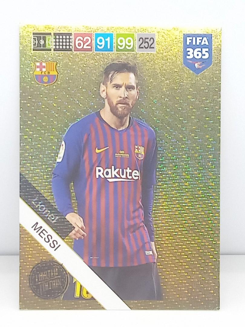 Limited edition Lionel Messi Soccer card, Hobbies & Toys, Toys & Games ...