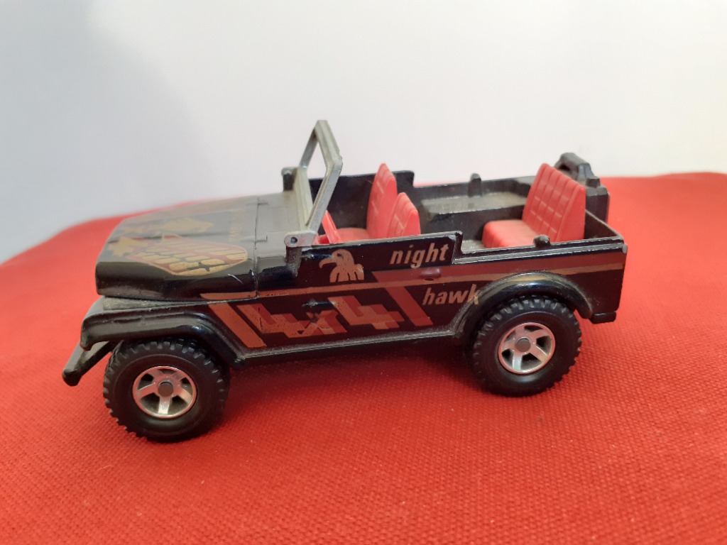 Majorette Jeep (Night Hawk), Hobbies & Toys, Toys & Games on Carousell