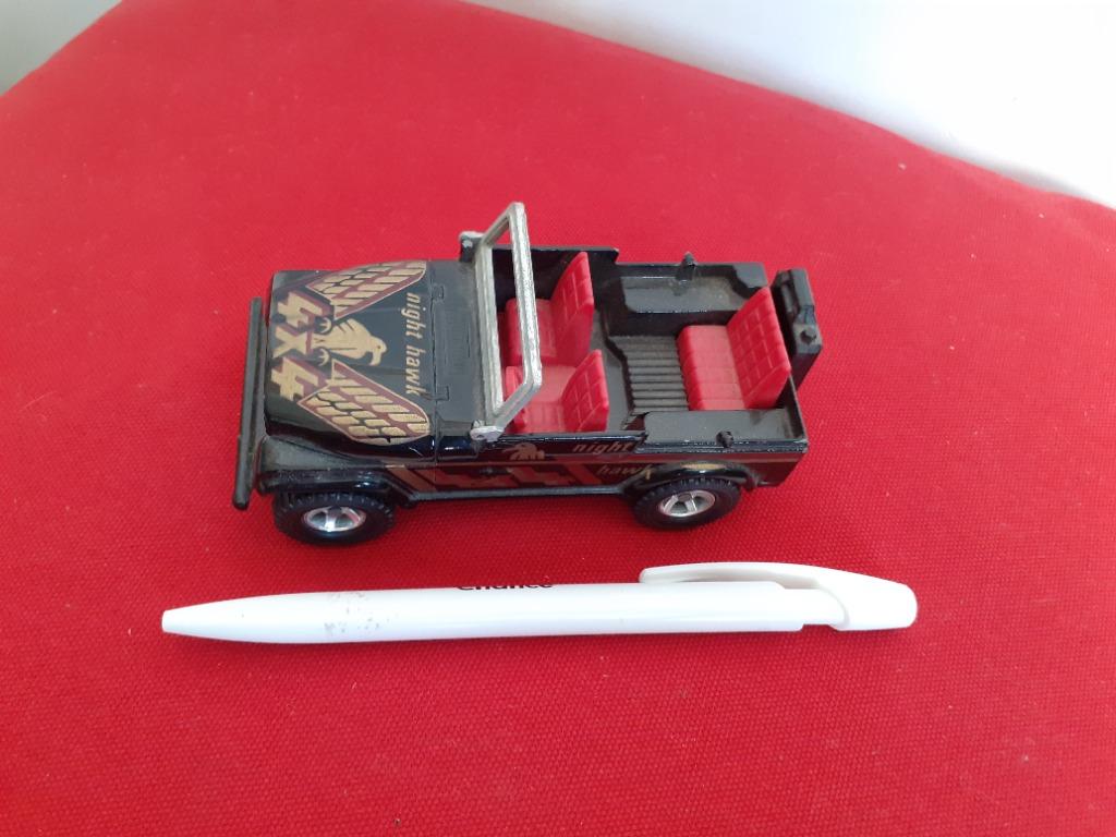 Majorette Jeep (Night Hawk), Hobbies & Toys, Toys & Games on Carousell