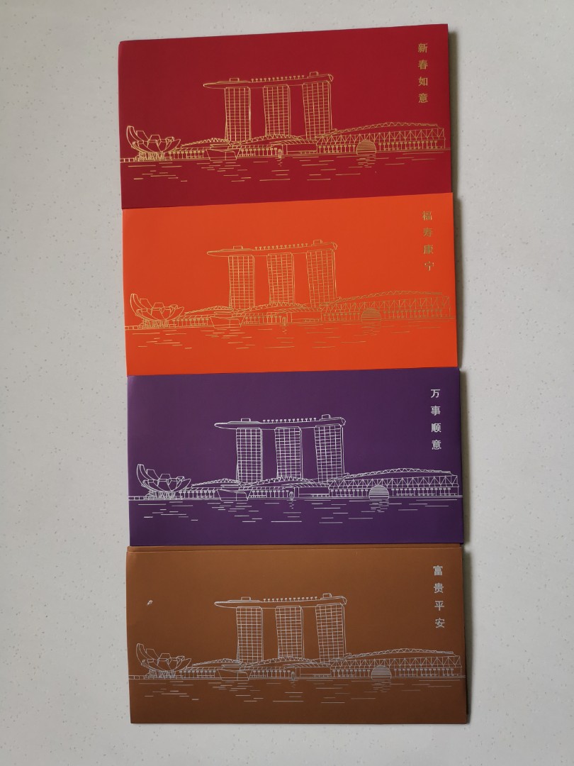 Marina Bay Sands Red Packet, Hobbies & Toys, Memorabilia & Collectibles ...