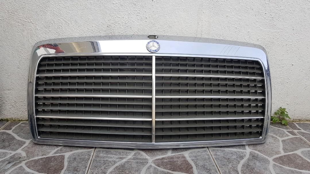 Mercedes W124 Classic Grille, Auto Accessories on Carousell