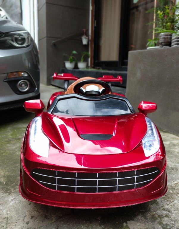 Mini Ferrari Rechargeable Car, Babies & Kids, Infant Playtime on Carousell
