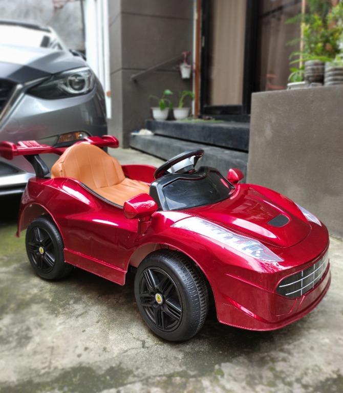 Mini Ferrari Rechargeable Car, Babies & Kids, Infant Playtime on Carousell