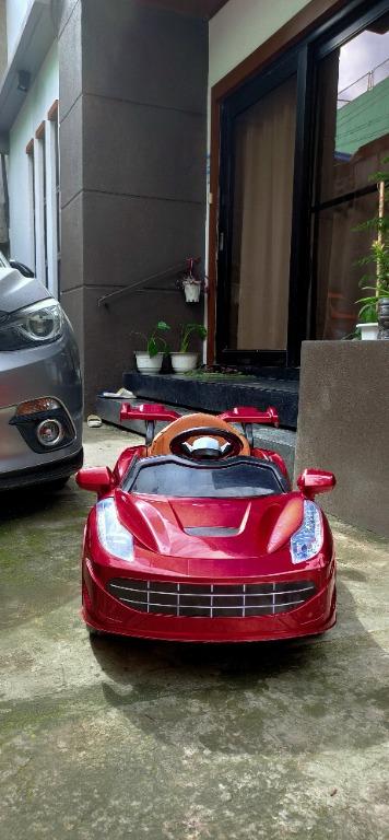 Mini Ferrari Rechargeable Car, Babies & Kids, Infant Playtime on Carousell