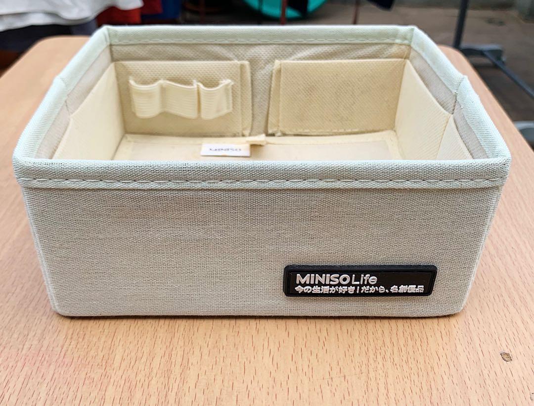 Miniso makeup organizer (foldable), Everything Else, Others on Carousell