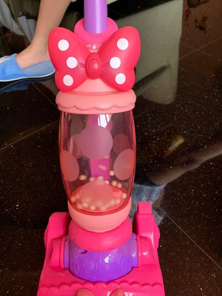 Minnie Mouse Toy Vacuum cleaner, Babies & Kids, Bathing & Changing ...