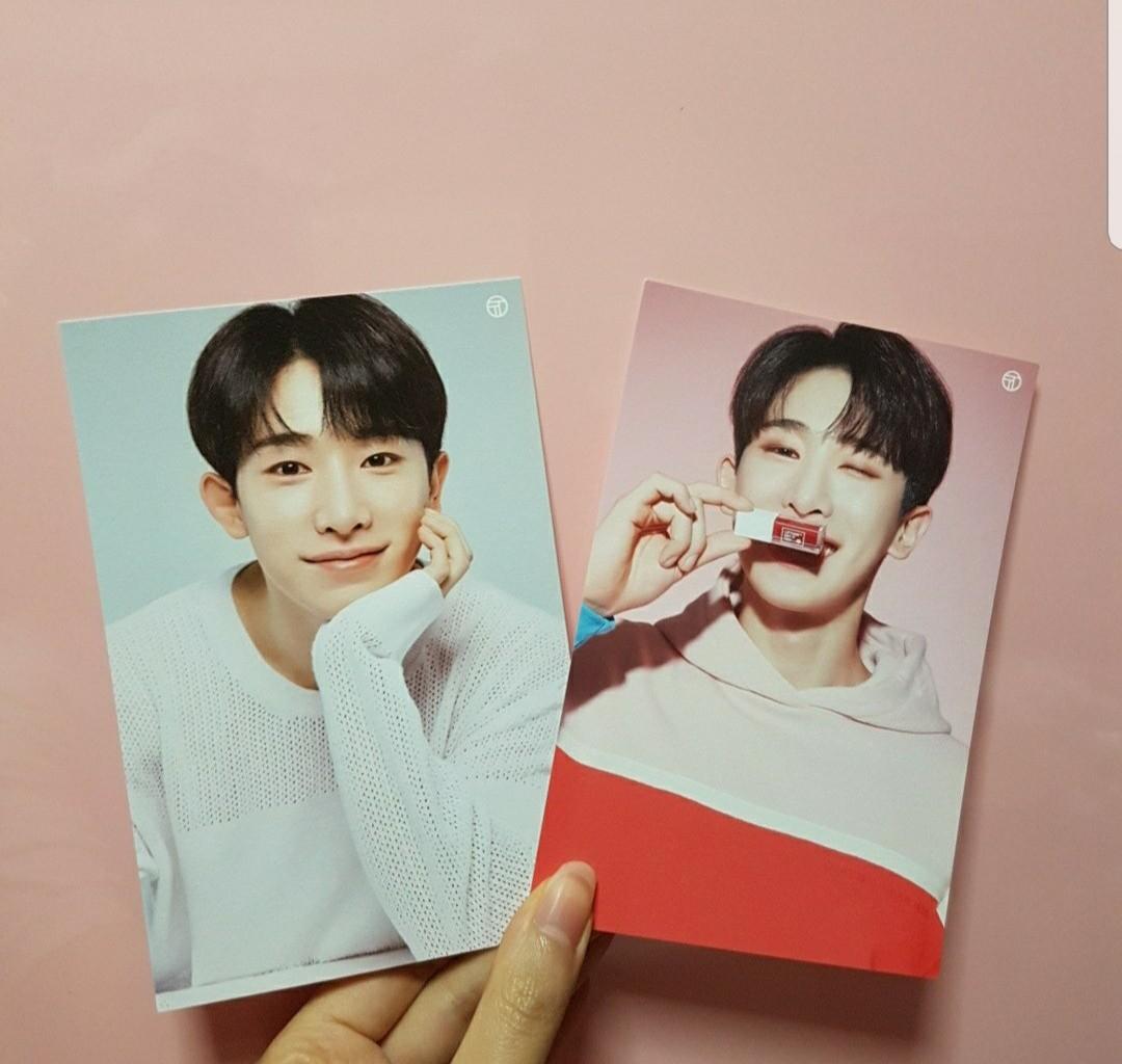 Monsta X Tony Moly Lip Tint PC Photocard Postcard Printed signature ...