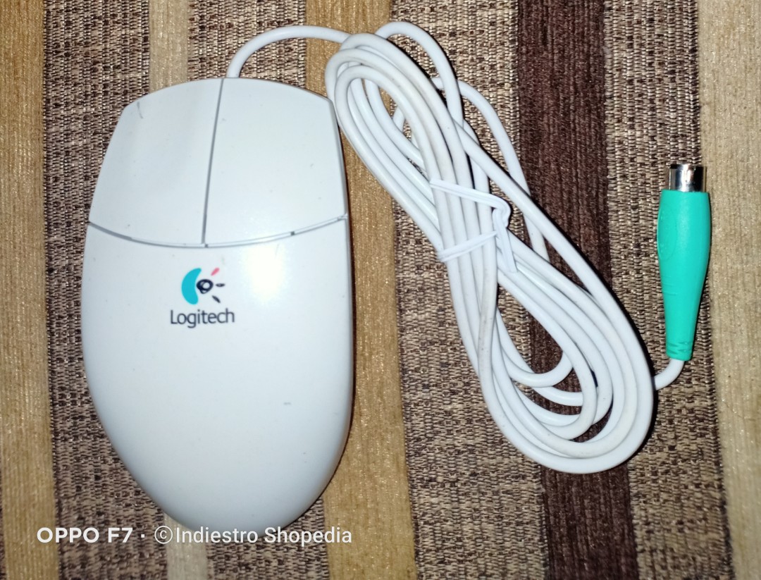 Mouse Logitech Port PS2 Trackball, Elektronik, Bagian Komputer ...