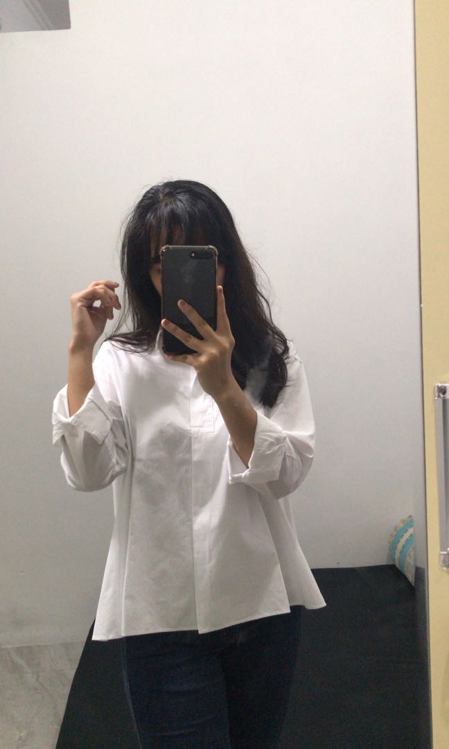 (Nett) NEW! Kemeja Putih Uniqlo / Kemeja Uniqlo Putih / Kemeja ... (Nett) NEW! Kemeja Putih Uniqlo / Kemeja Uniqlo Putih / Kemeja ...