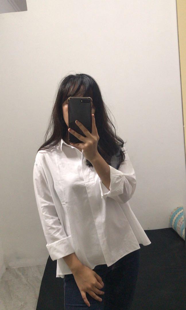 (Nett) NEW! Kemeja Putih Uniqlo / Kemeja Uniqlo Putih / Kemeja ... (Nett) NEW! Kemeja Putih Uniqlo / Kemeja Uniqlo Putih / Kemeja ...