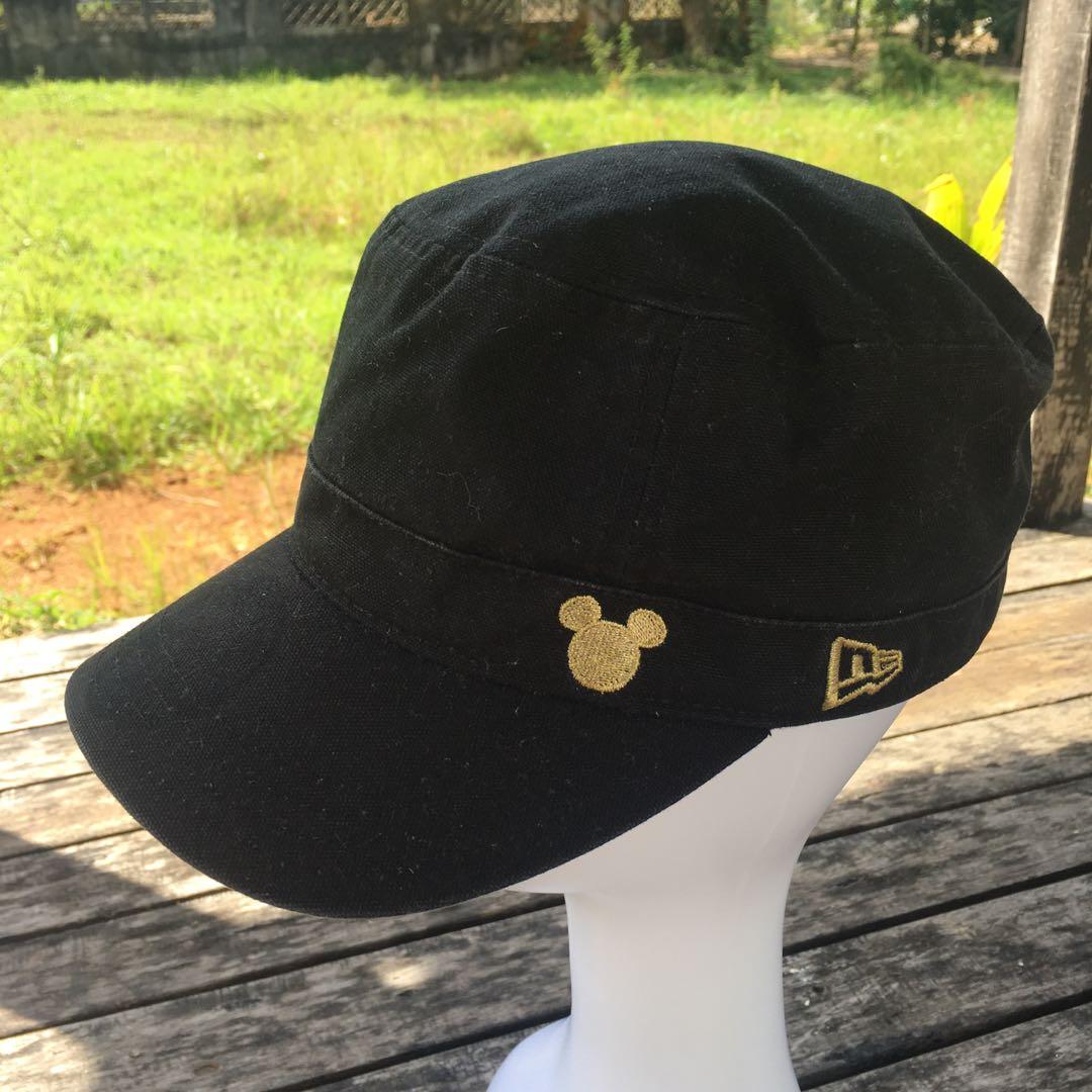 NEW ERA Mickey Mouse Carpenter Black Cap, Men's Fashion, Watches ...