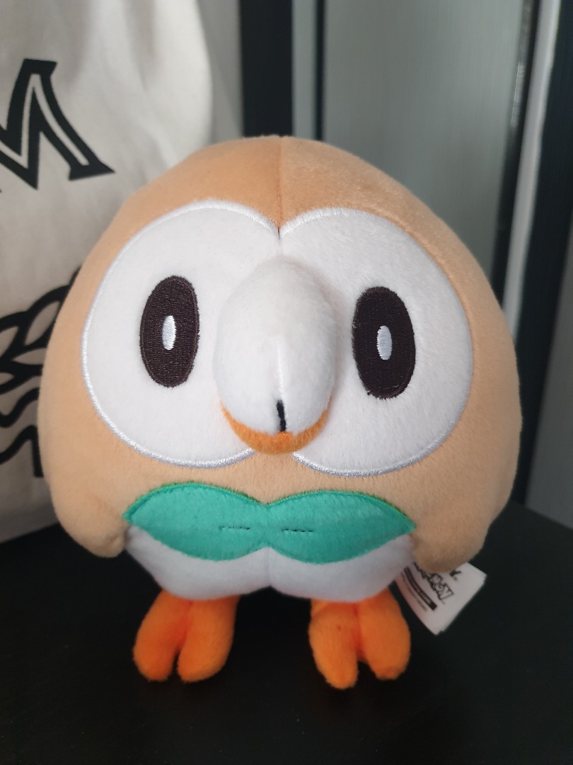 Pokemon Plush - Rowlet, Hobbies & Toys, Toys & Games on Carousell