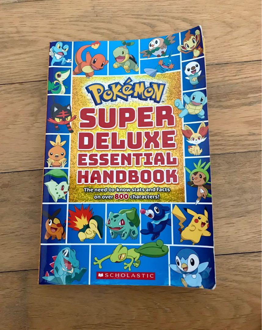 Pokemon Super Deluxe Essential Handbook, Hobbies & Toys, Books ...