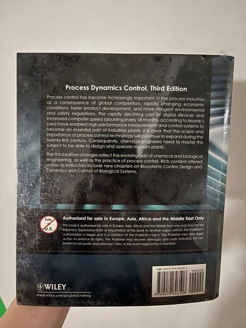 Process Dynamics and Control (3rd edition), Computers & Tech, Office ...