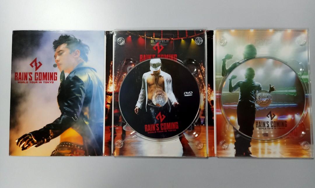 Rain Rain's Coming World Tour In Tokyo CD+DVD, Hobbies & Toys, Music ...