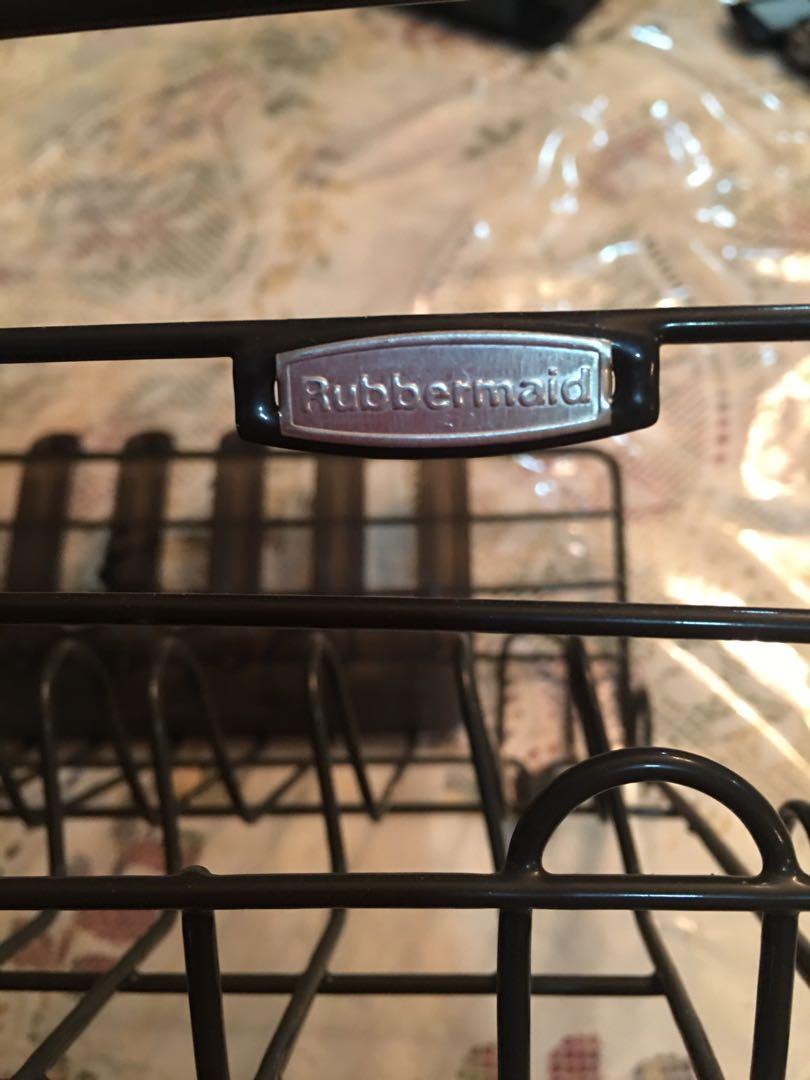 Rubbermaid Microban Dish Drainer, Furniture & Home Living, Kitchenware ...