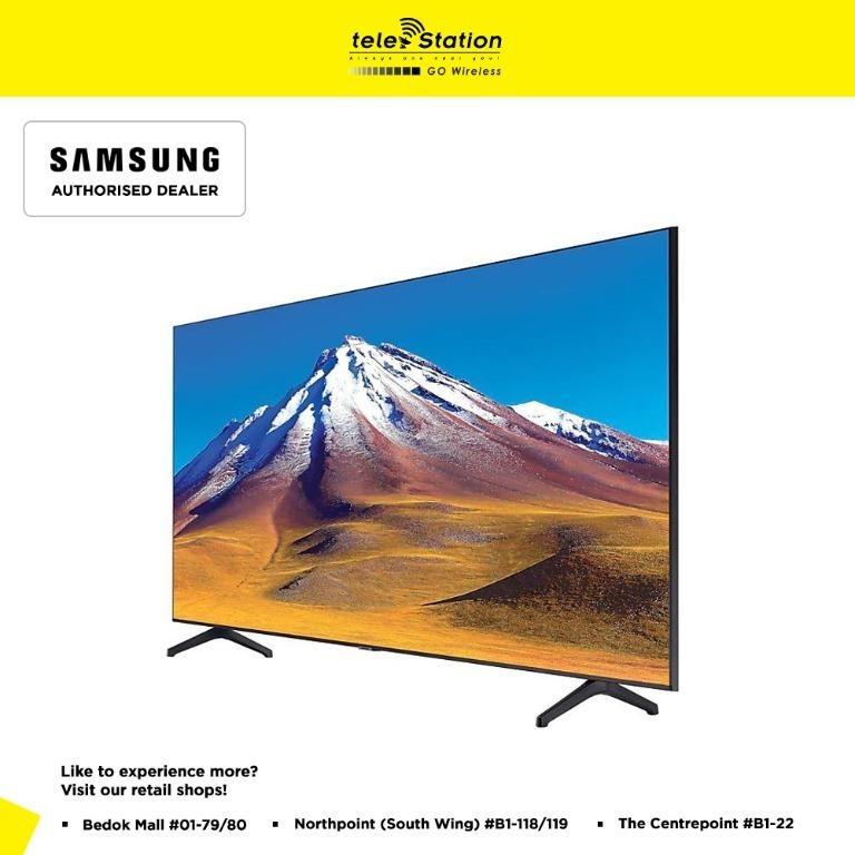 Samsung 55inch Crystal UHD 4K Smart TV TU6900, TV & Home Appliances, TV ...