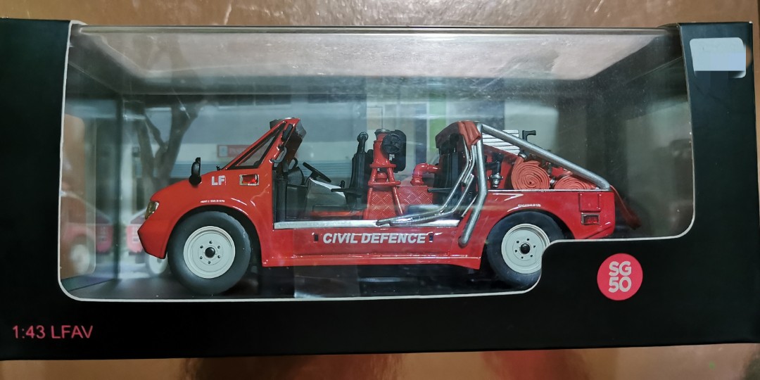 SCDF Light Fire Attack Vehicle (LFAV), Hobbies & Toys, Toys & Games on ...