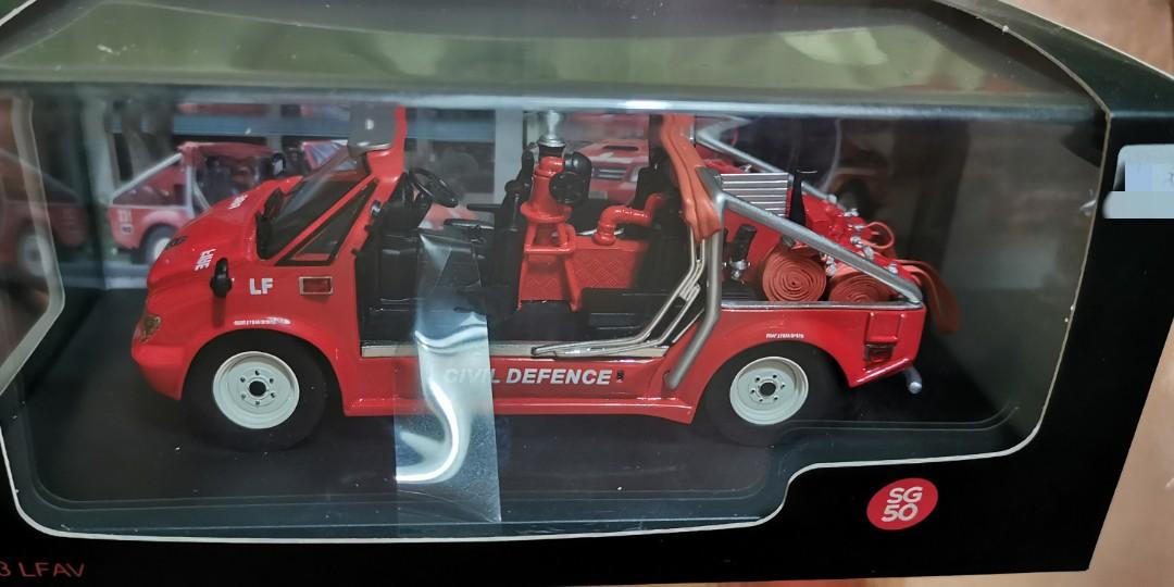 SCDF Light Fire Attack Vehicle (LFAV), Hobbies & Toys, Toys & Games on ...