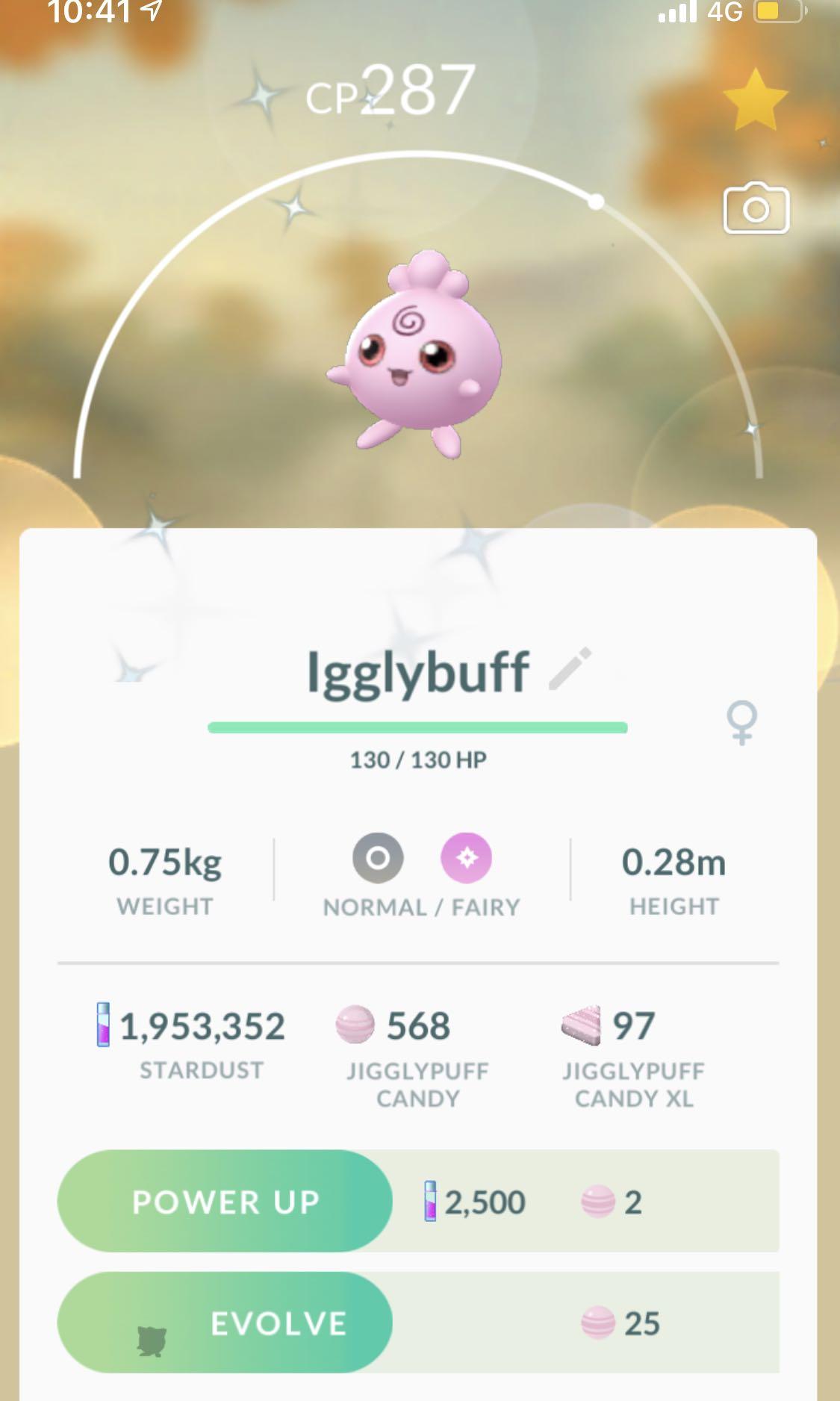 Shiny Igglybuff, Video Gaming, Gaming Accessories, Game Gift Cards ...