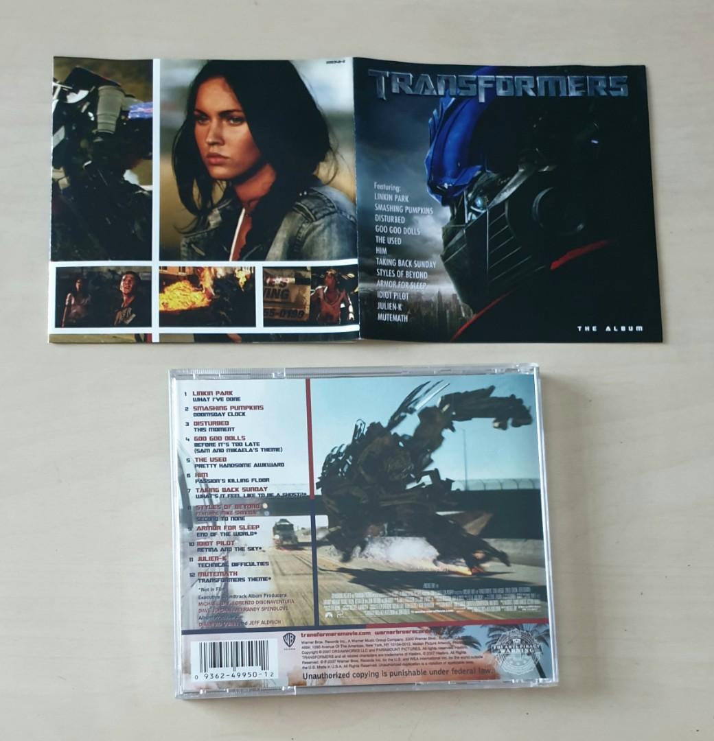 Soundtracks CD - Transformers-The Album, The Hunger Games, Notting Hill ...