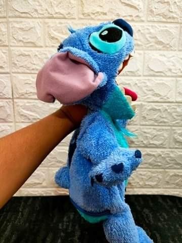 Stitch Hand Puppet with pouch from Japan, Hobbies & Toys, Toys & Games ...