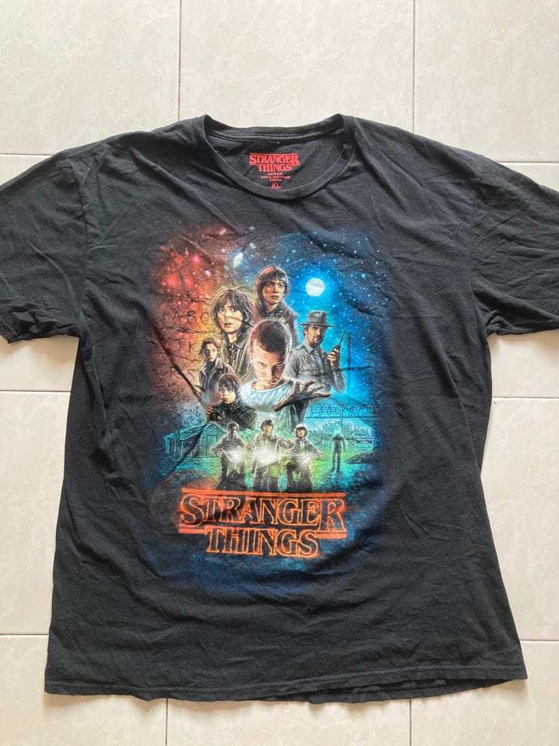 Stranger Things Official Merchandise, Men's Fashion, Tops & Sets ...