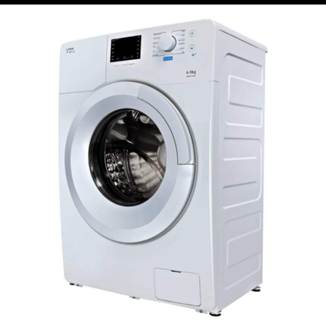Tcl front load washing inverter, TV & Home Appliances, Washing Machines ...
