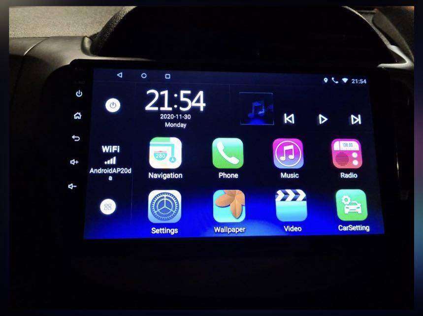 Universal 9 inch car head unit android 9.1, Car Accessories ...