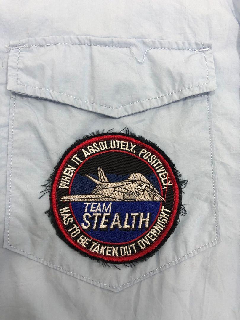 US Airforce Team Stealth shirt, Men's Fashion, Tops & Sets, Tshirts ...