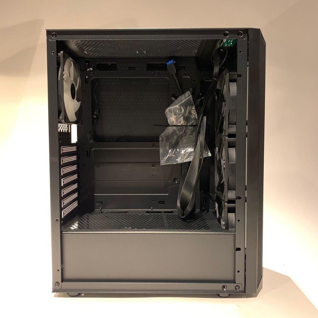 Tecware Vega L TG ATX Computer Case, w/ 4 x arc F1 RGB Fans, Front and ...